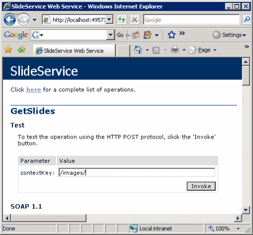 Create a Slide Show Using the AJAX SlideShow and TreeView Controls ...