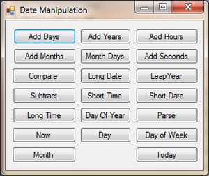Back to the Basics - Working with Dates in VB.NET | CodeGuru