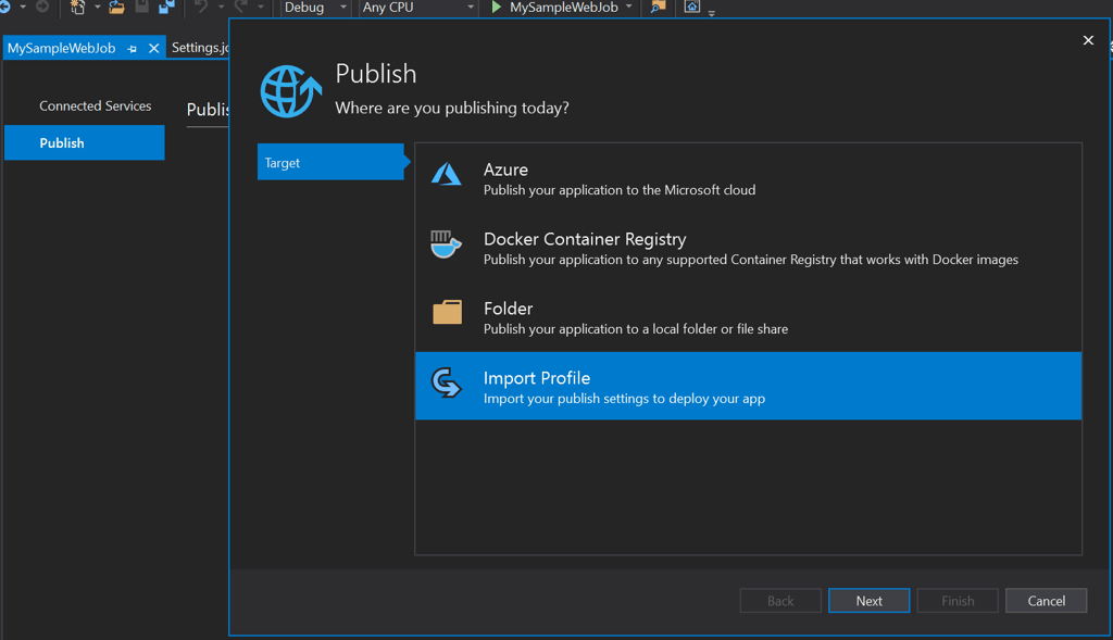 How to Deploy a Webjob in Microsoft Azure | CodeGuru.com