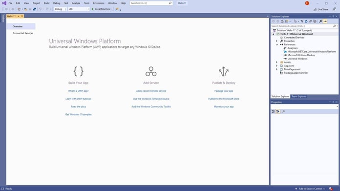 Creating “Hello World” in Microsoft Windows 11 using C# | CodeGuru.com
