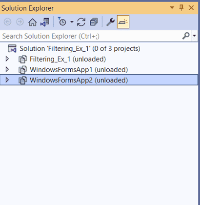 Working with Solution Filters in Visual Studio 2022 | CodeGuru.com