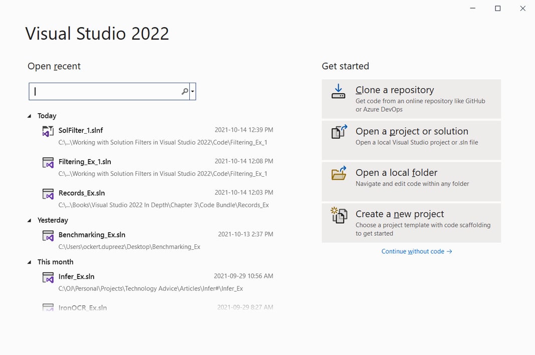 Working with Solution Filters in Visual Studio 2022 | CodeGuru.com