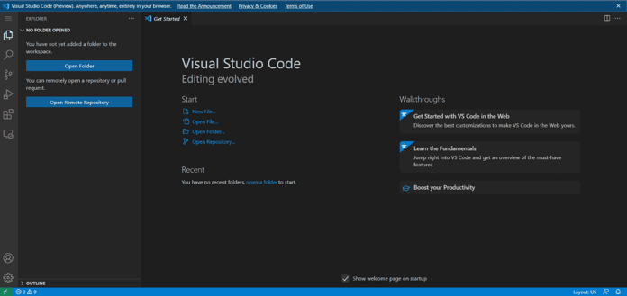 Introducing Visual Studio Code for the Web | CodeGuru.com