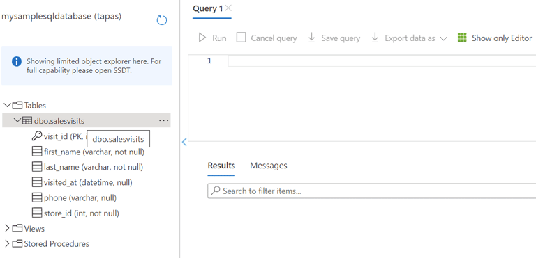 How to Use Query Editor in Azure SQL Database | CodeGuru.com