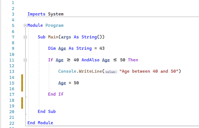 Visual Basic Features in Visual Studio 2022 | CodeGuru.com