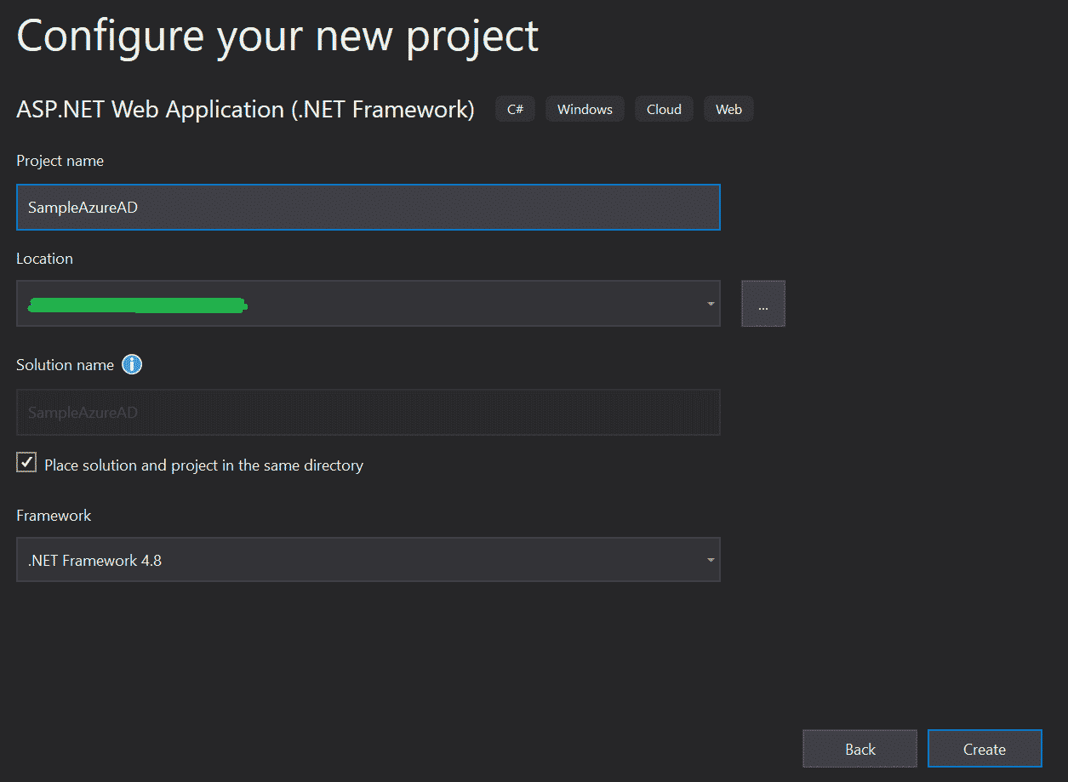 Authentication MVC Web Application with Azure AD | CodeGuru.com