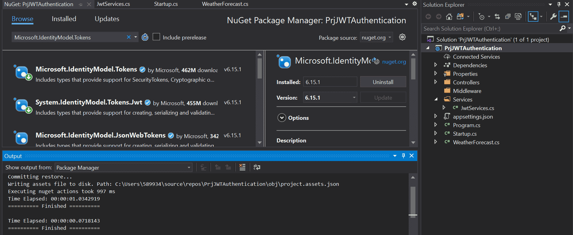 Working with JWT Tokens In .NET | CodeGuru.com