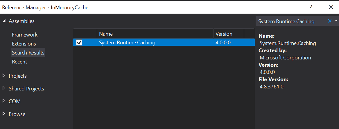 Implement In-memory caching in .NET | CodeGuru.com
