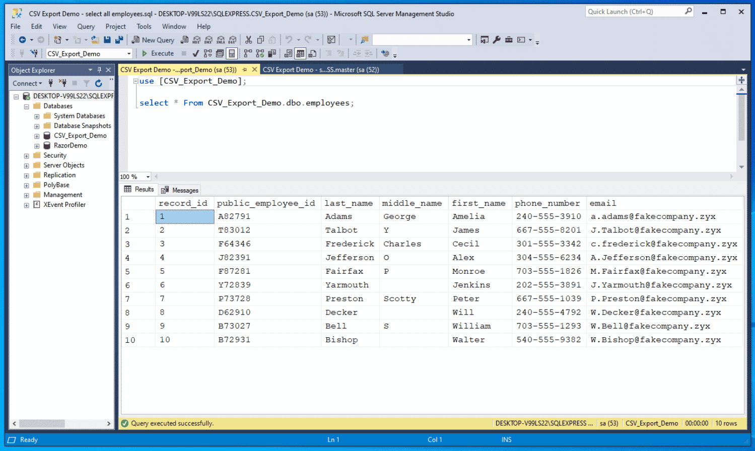 Using the Command Line to Write SQL Server Data | CodeGuru.com